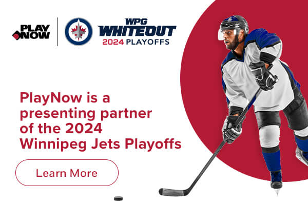 PlayNow is a presenting partner of the 2024 Winnipeg Jets Playoffs ...